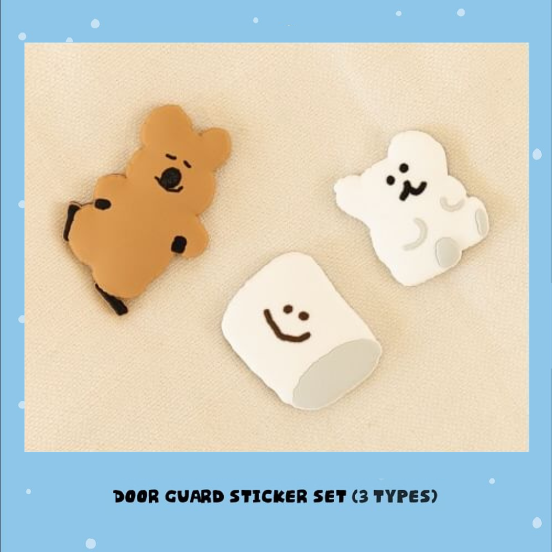 [Marshville COCOCUP🏆] Dinotaeng Door Guard Sticker Set 車門防撞貼套裝（3款 ...
