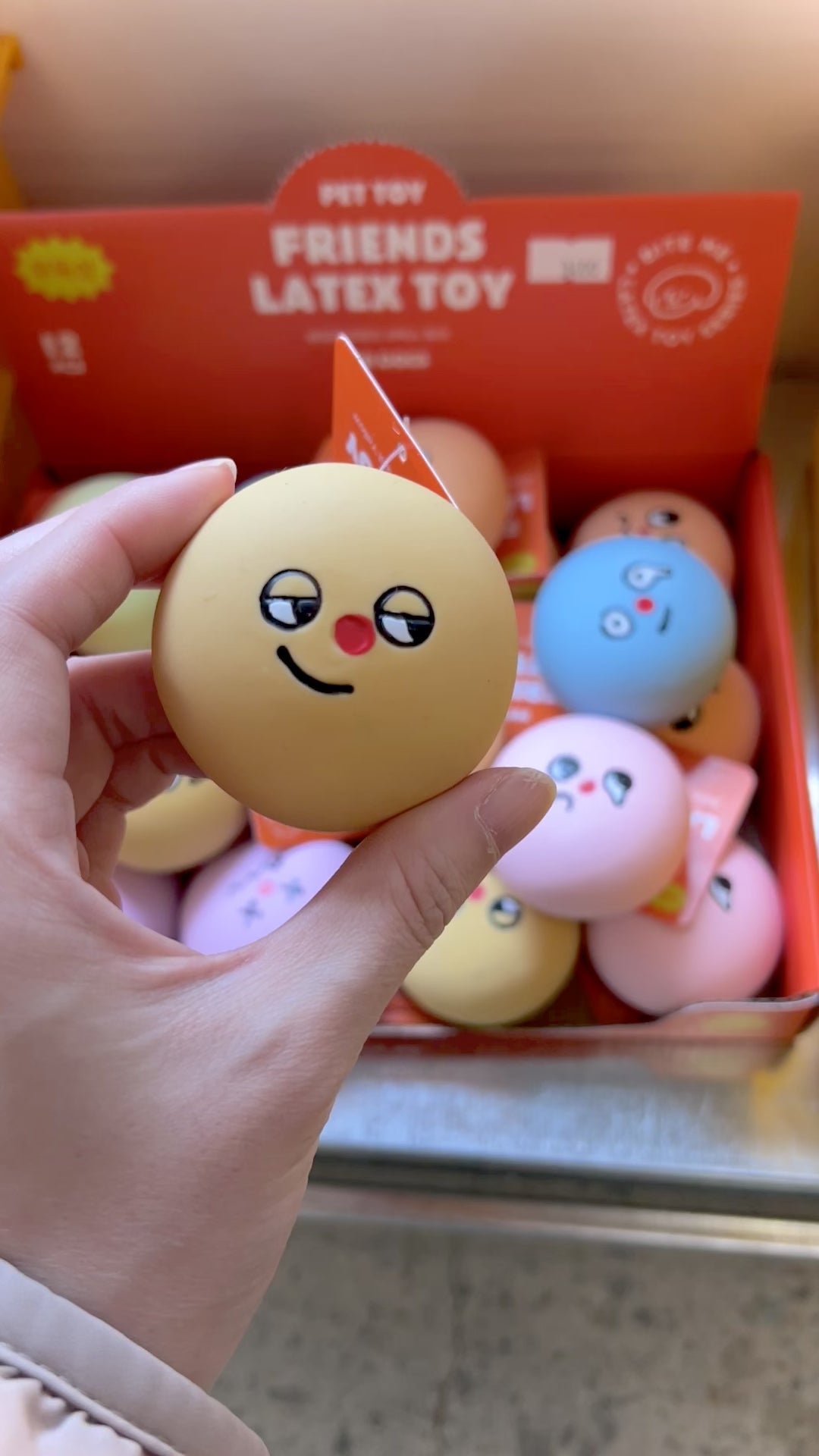 【韓國連線】 Bite Me - Friends Latex Toy 寵物嗶嗶公仔（隨機兩個裝）